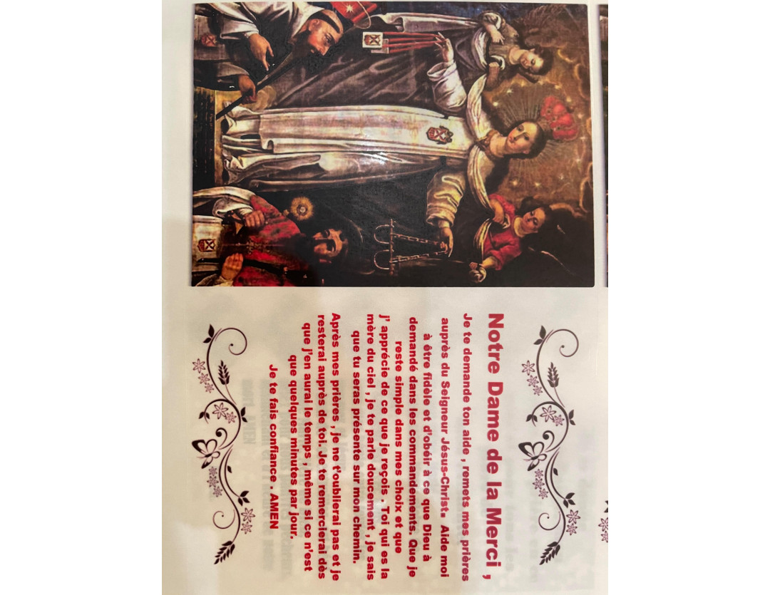 NOTRE DAME DE LA MERCI